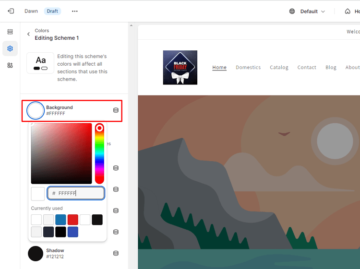 How to Change Background Color on Shopify - A Step by Step Guide ...